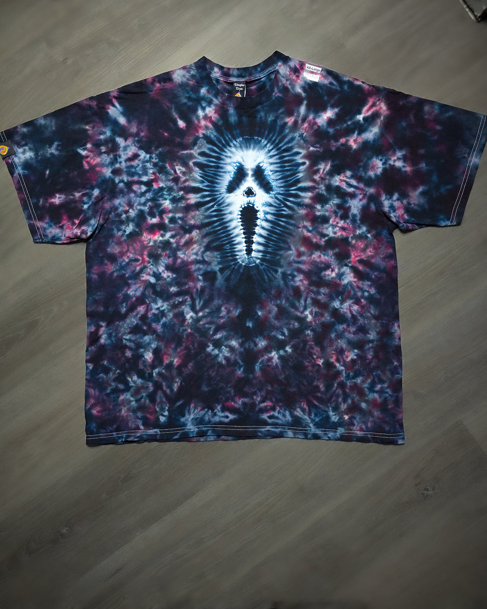 2XL Blood Red Ghost Face Adult Short Sleeve – Dimple's Dyes
